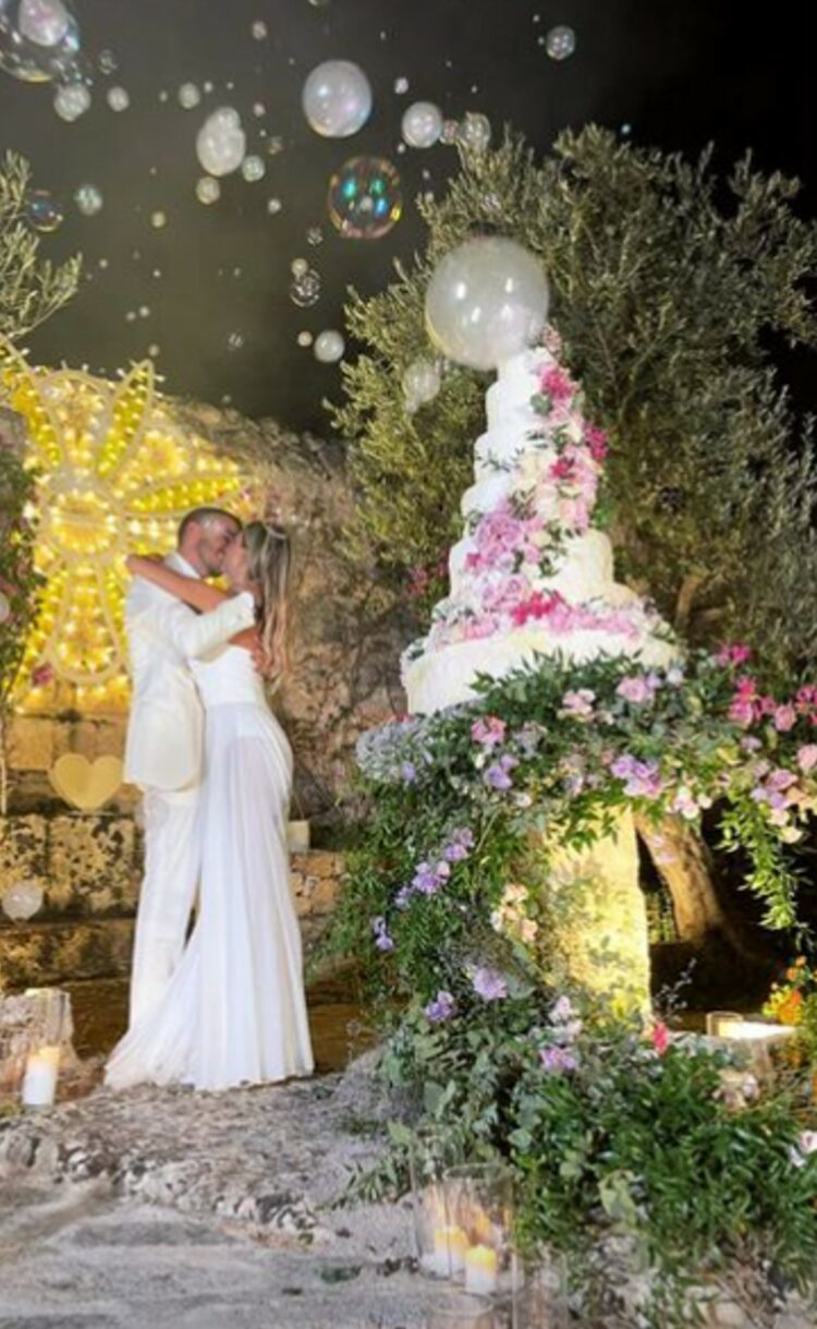 Sabrina Ghio, seconda cerimonia di nozze in Puglia con la festa in ...