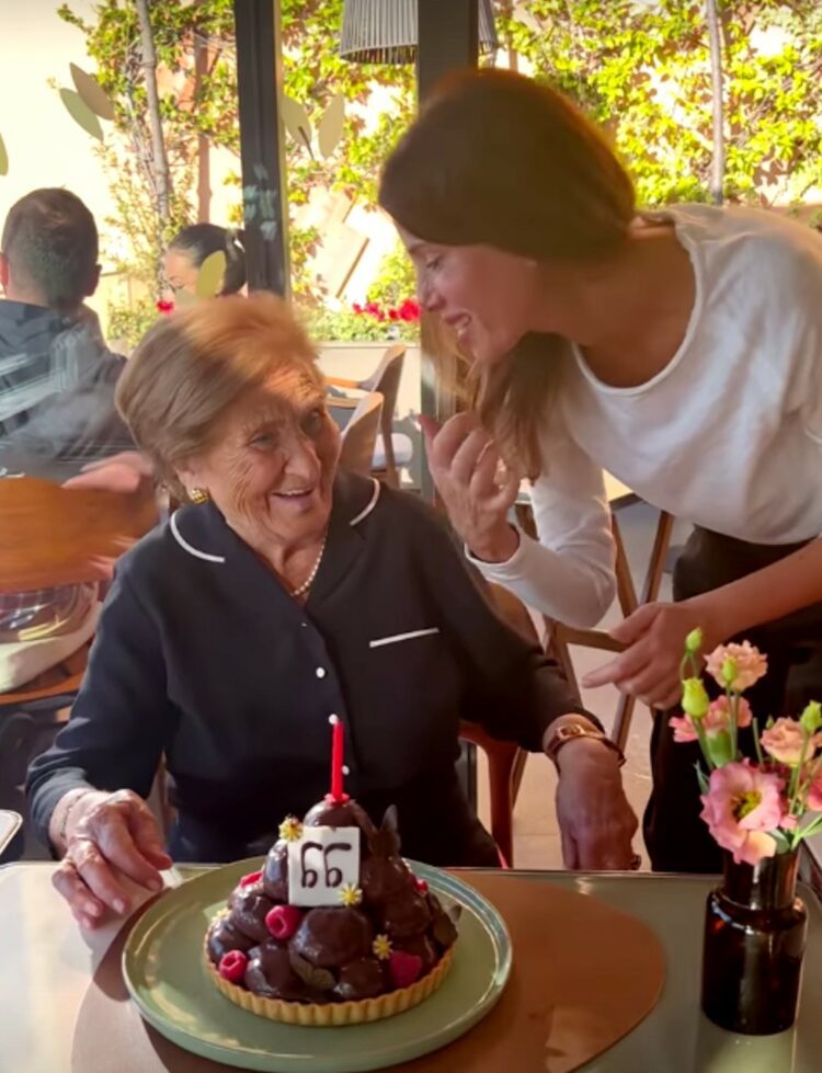 Alessia Marcuzzi festeggia i 99 anni dell'amata nonna Mela: le tenere immagini - Gossip.it ...