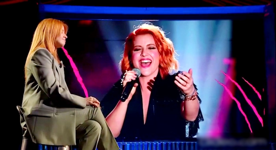 Noemi in tv: ''Quel meme con Michelle Hunziker mi ha fatto piangere ...