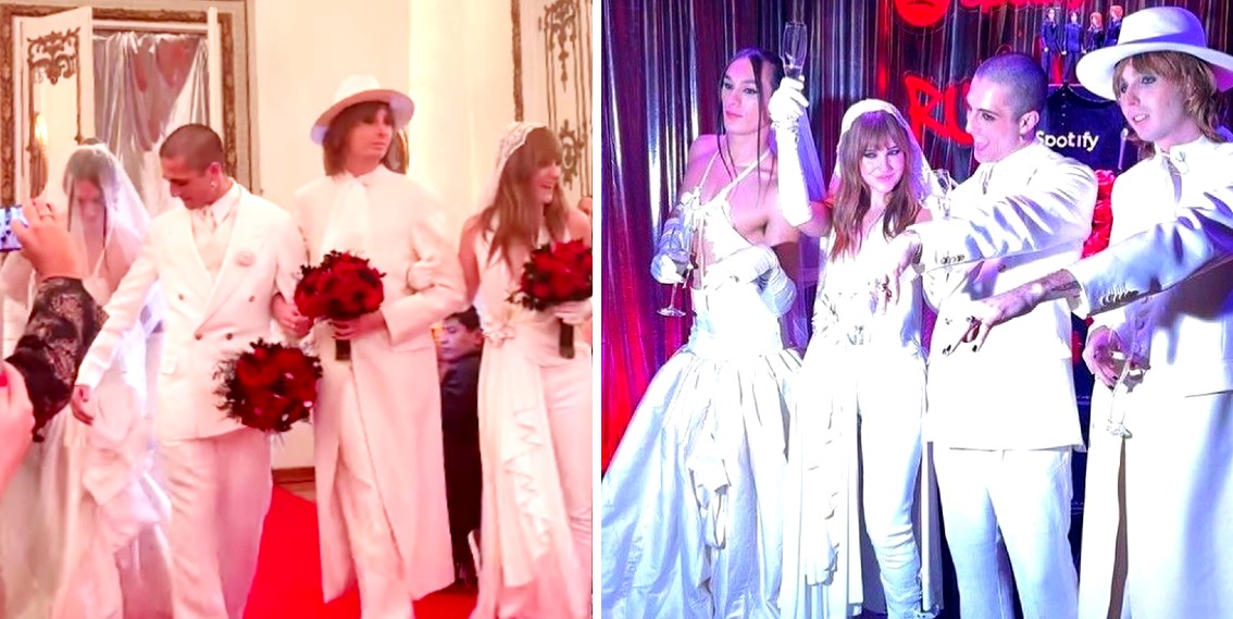 Il matrimonio a quattro dei Maneskin fa impazzire tutti: le foto della ...
