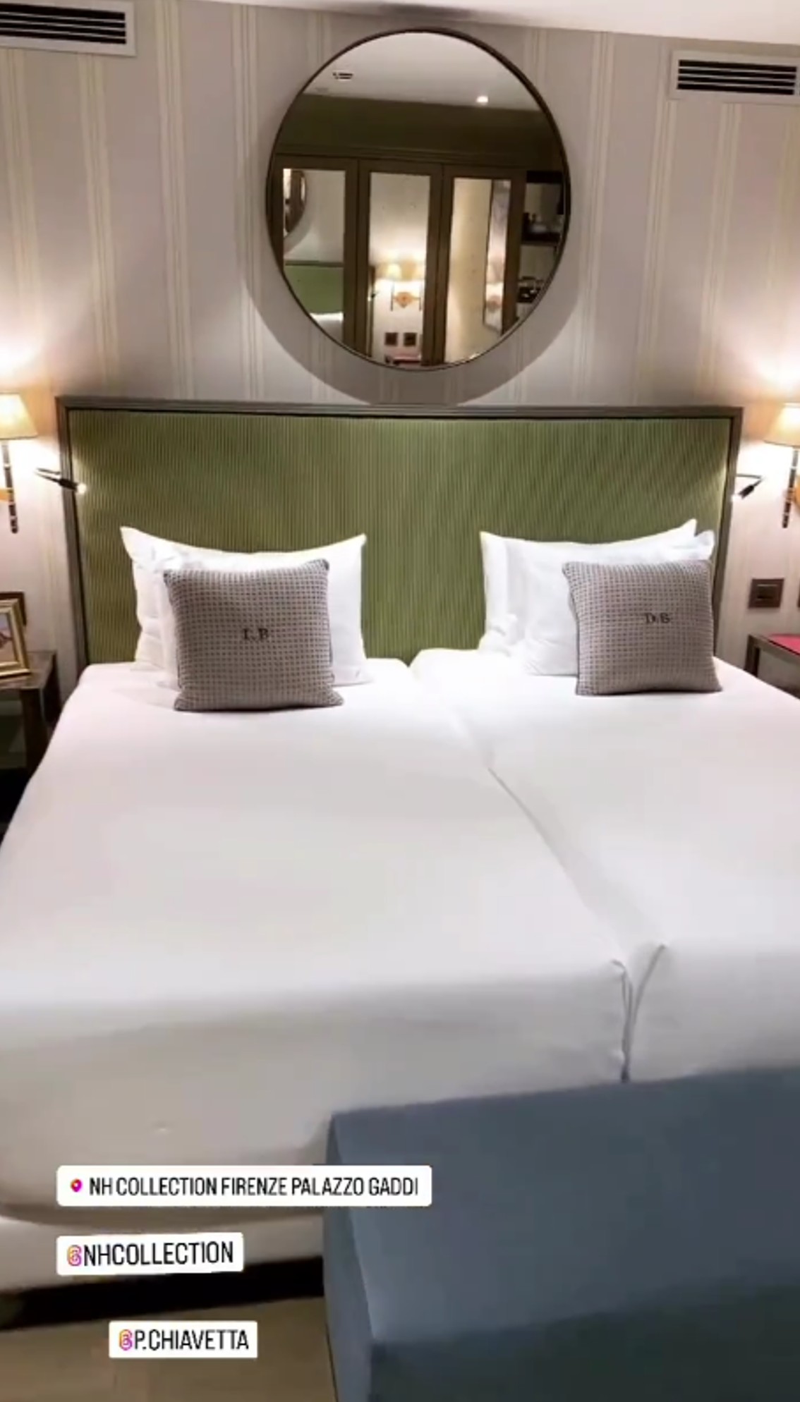 Ilary Blasi a Firenze con la madre: l'hotel l'accoglie con la stanza ...