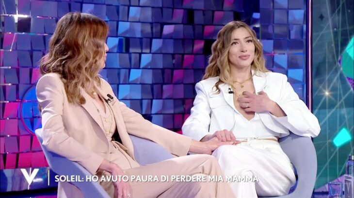 Soleil Sorgé affranta in tv con la madre Wendy: ''Il tumore è tornato ...