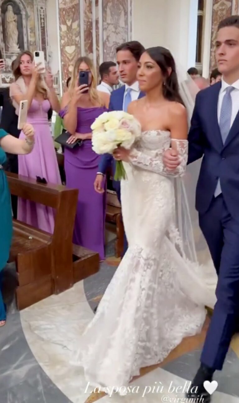 Virginia Mihajlovic si sposa e sente la presenza del defunto padre ...