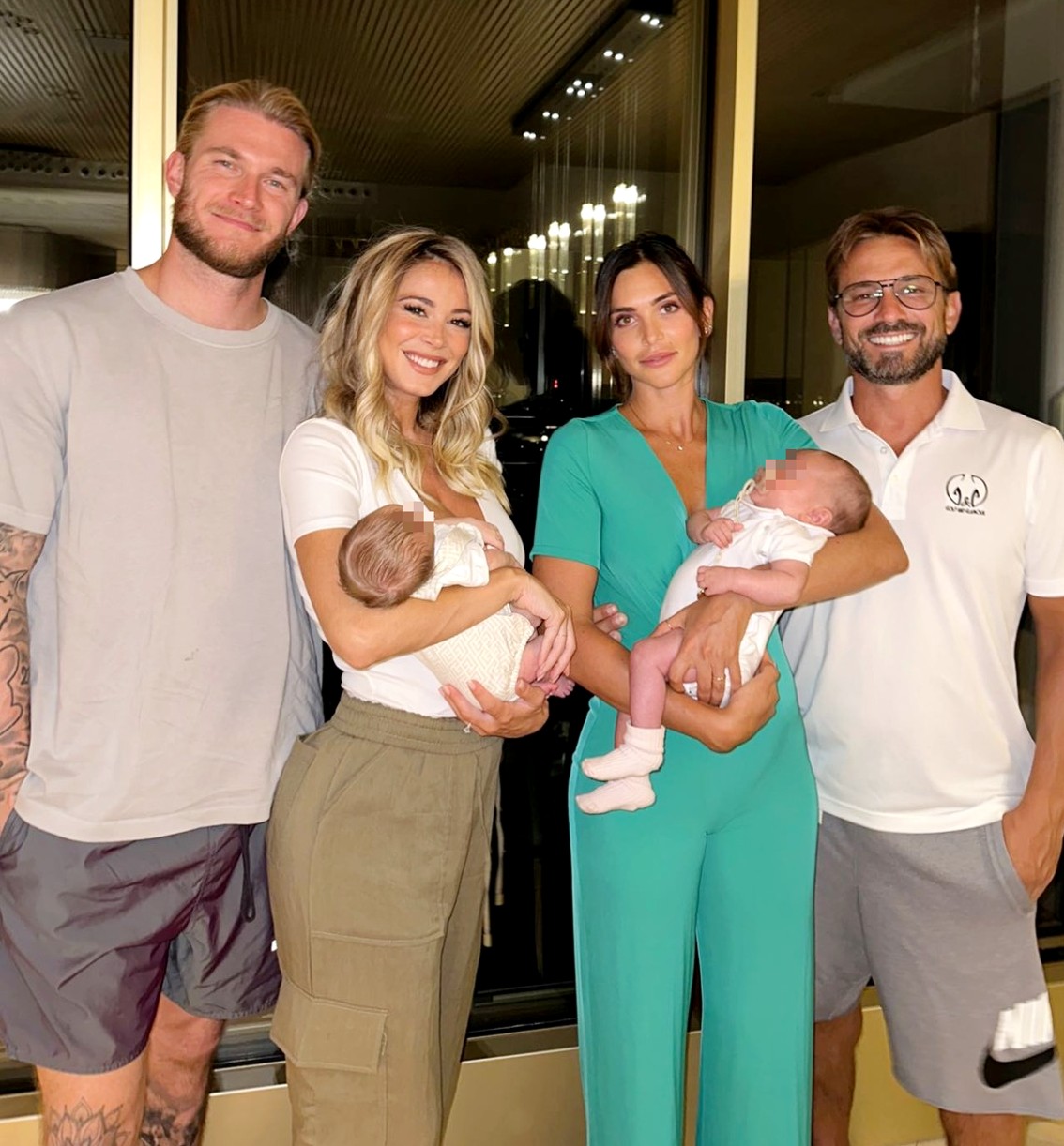 Diletta Leotta porta la figlia neonata Aria a conoscere la cuginetta ...