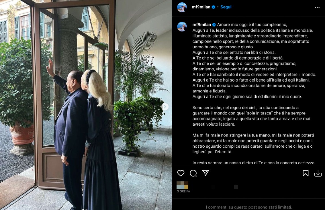 Marta Fascina rompe il silenzio dopo la morte del compagno Silvio Berlusconi: le sue parole ...