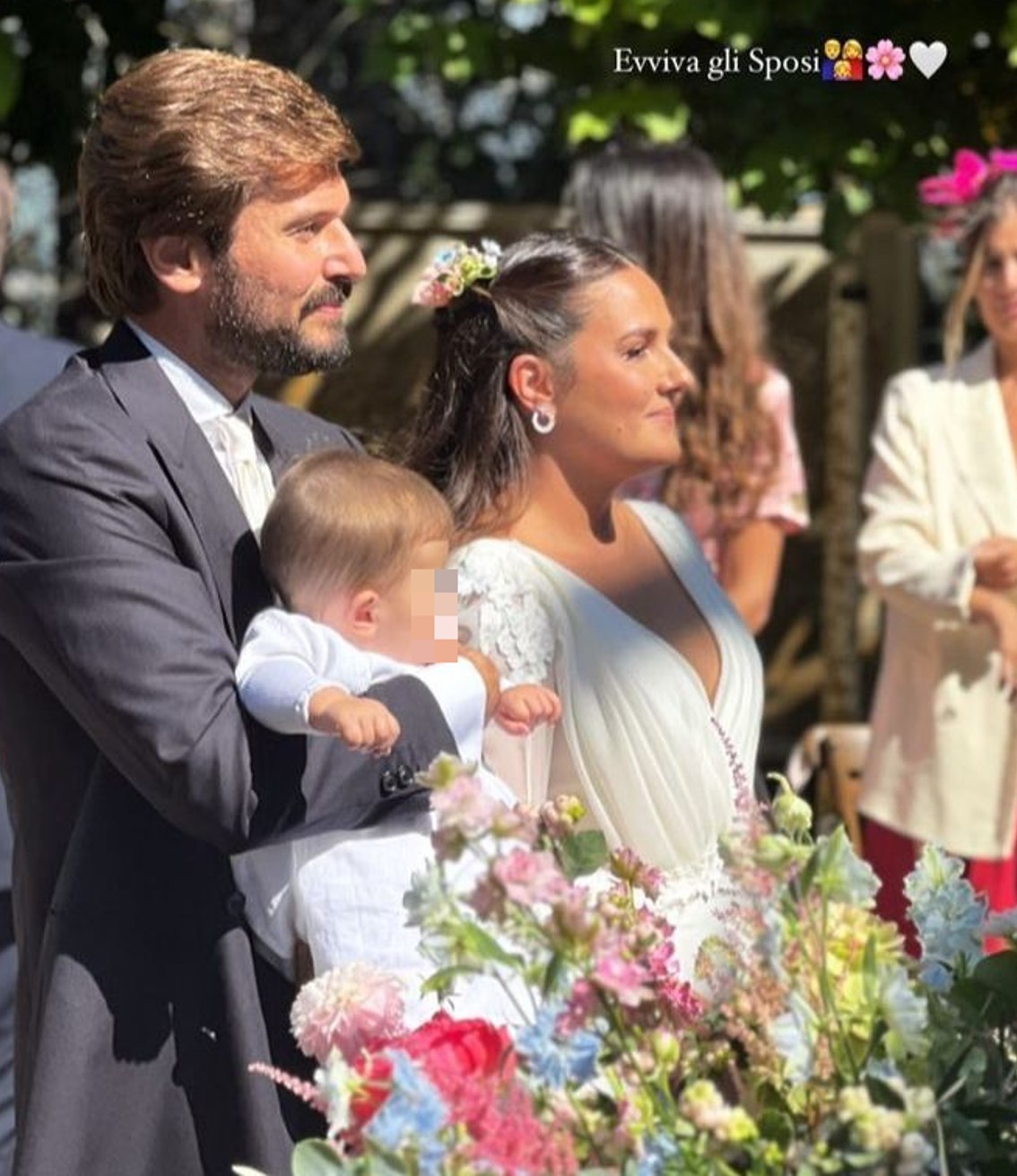 Maria Rosa De Sica, figlia di Christian De Sica, si è sposata tra ...