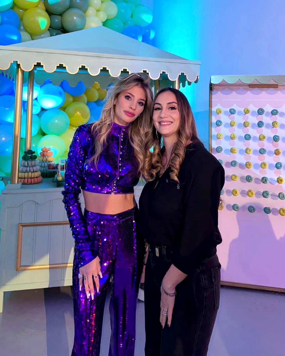 Le foto del mega party per il primo compleanno del figlio di Chiara ...