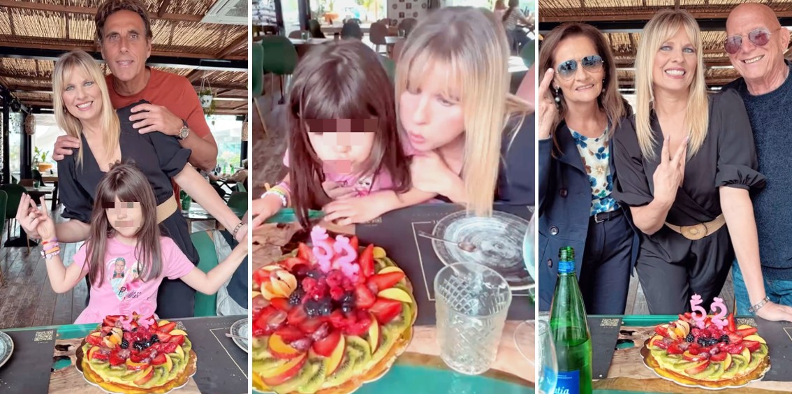 Laura Freddi compie 52 anni, le tenerissime immagini della festa con la ...