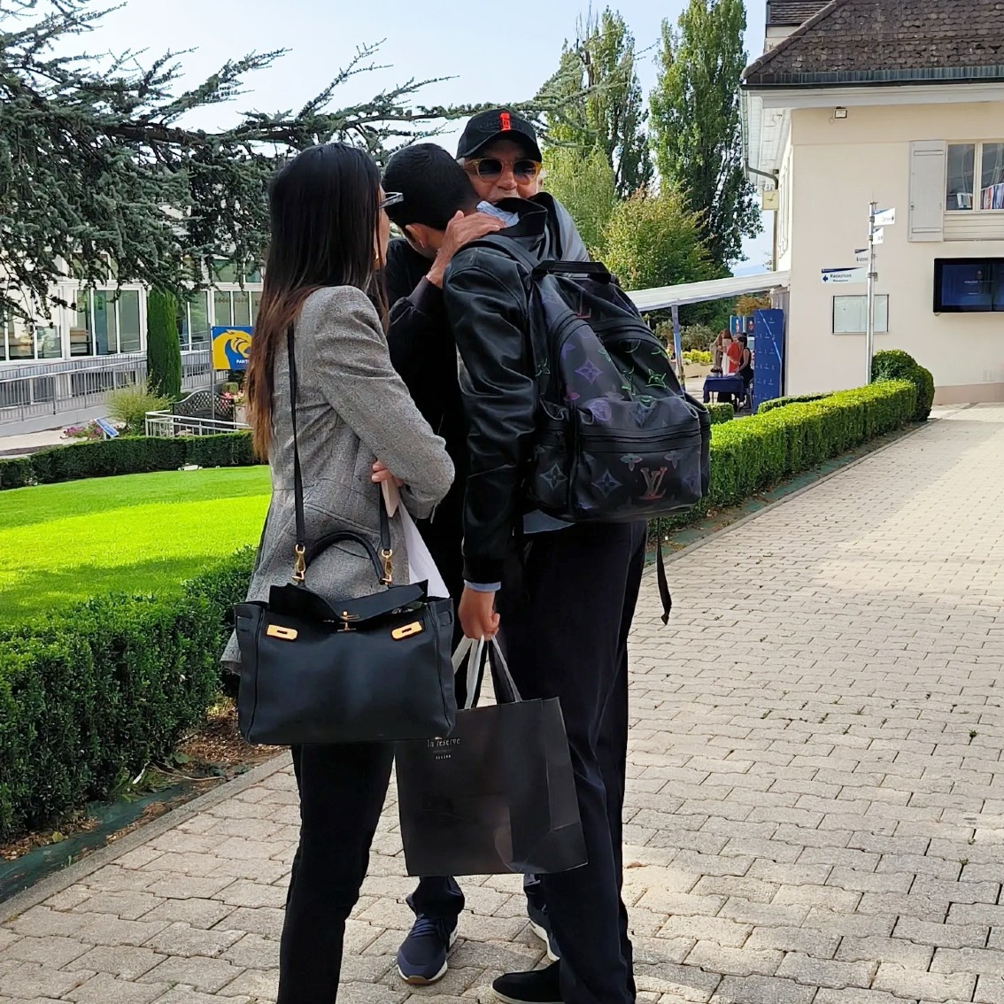 Elisabetta Gregoraci e Flavio Briatore lasciano commossi il figlio ...