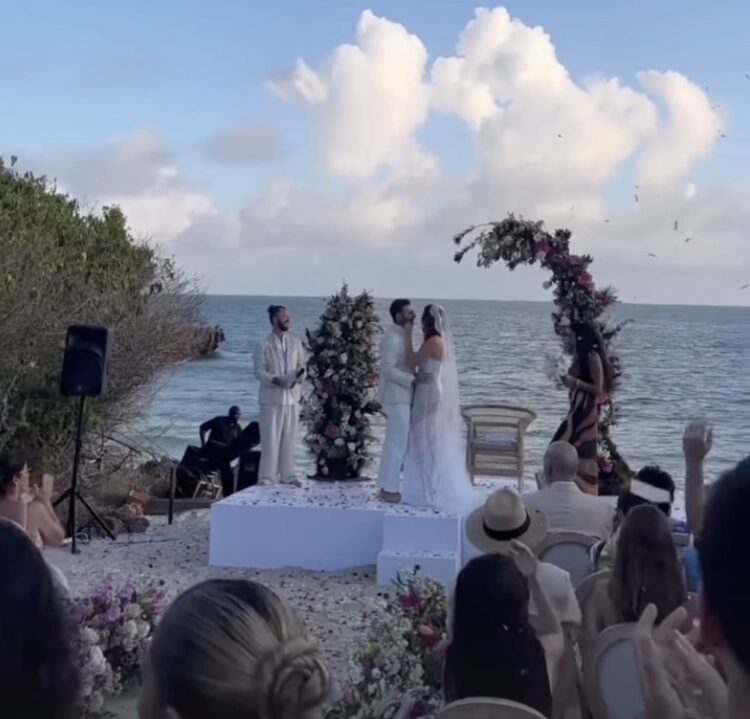Romantiche nozze in spiaggia in Africa per Brigitta Cazzato ...