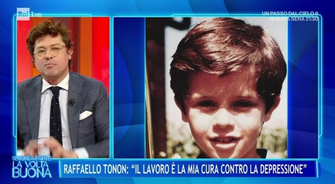 ''La depressione è sempre latente'': Raffaello Tonon in tv racconta che ...