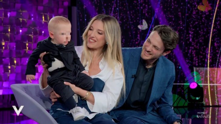 Guenda Goria porta il figlio in tv dopo la lunga e difficile operazione ...