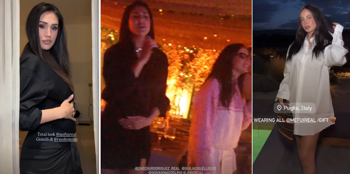 Cecilia Rodriguez e Giulia De Lellis mostrano entrambi i pancioni in ...