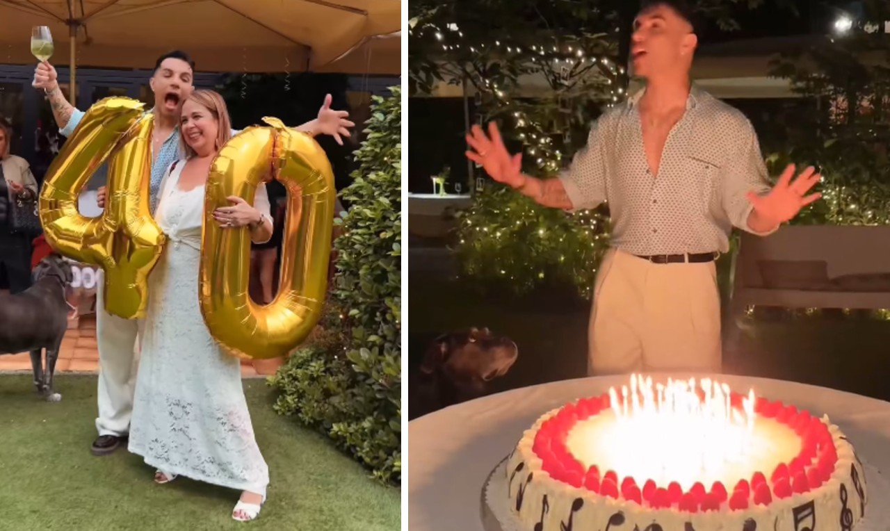 Marco Carta festeggia 40 anni con gli amici e il nuovo fidanzato ...