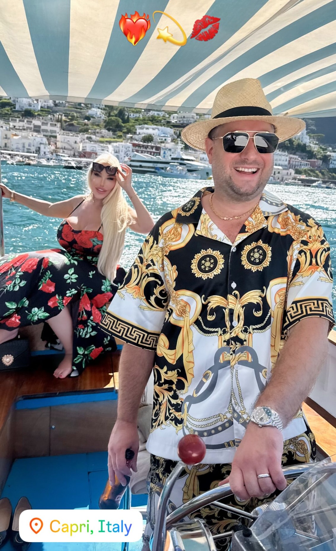 L'ex Ken Umano Jessica Alves in vacanza a Capri col nuovo fidanzato ...