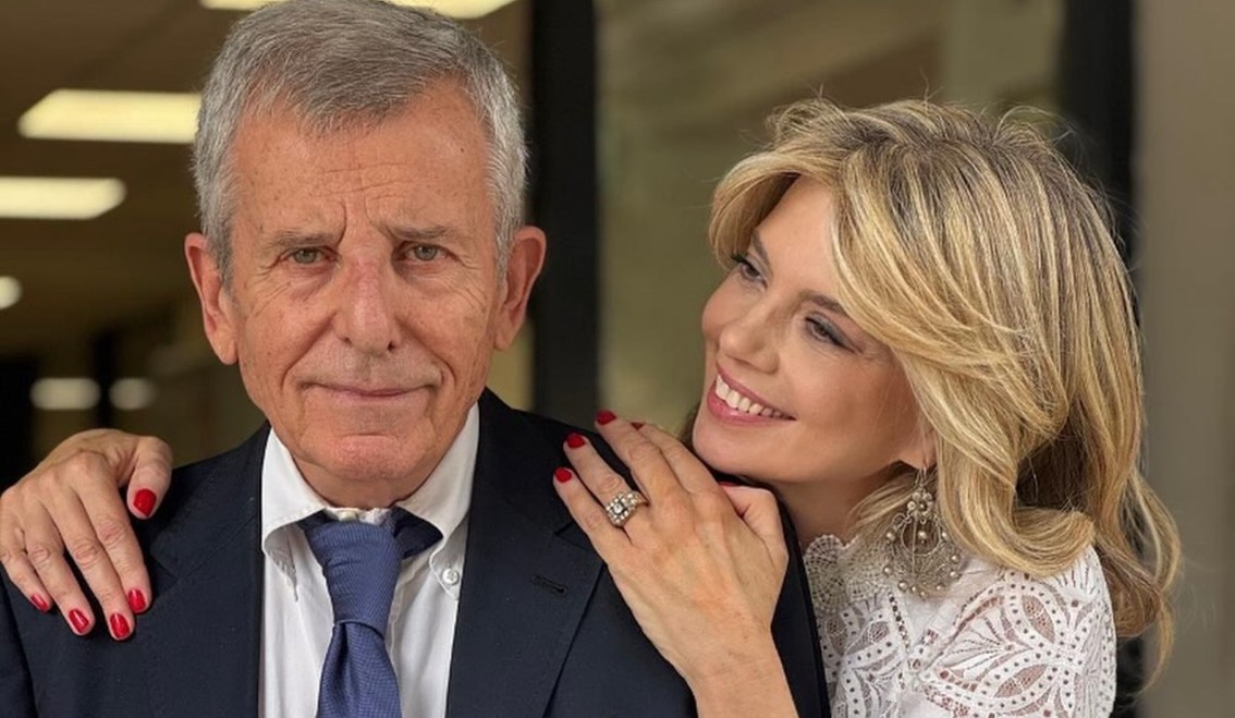 Benedicta Boccoli e il comico Maurizio Micheli si sono sposati dopo ben ...