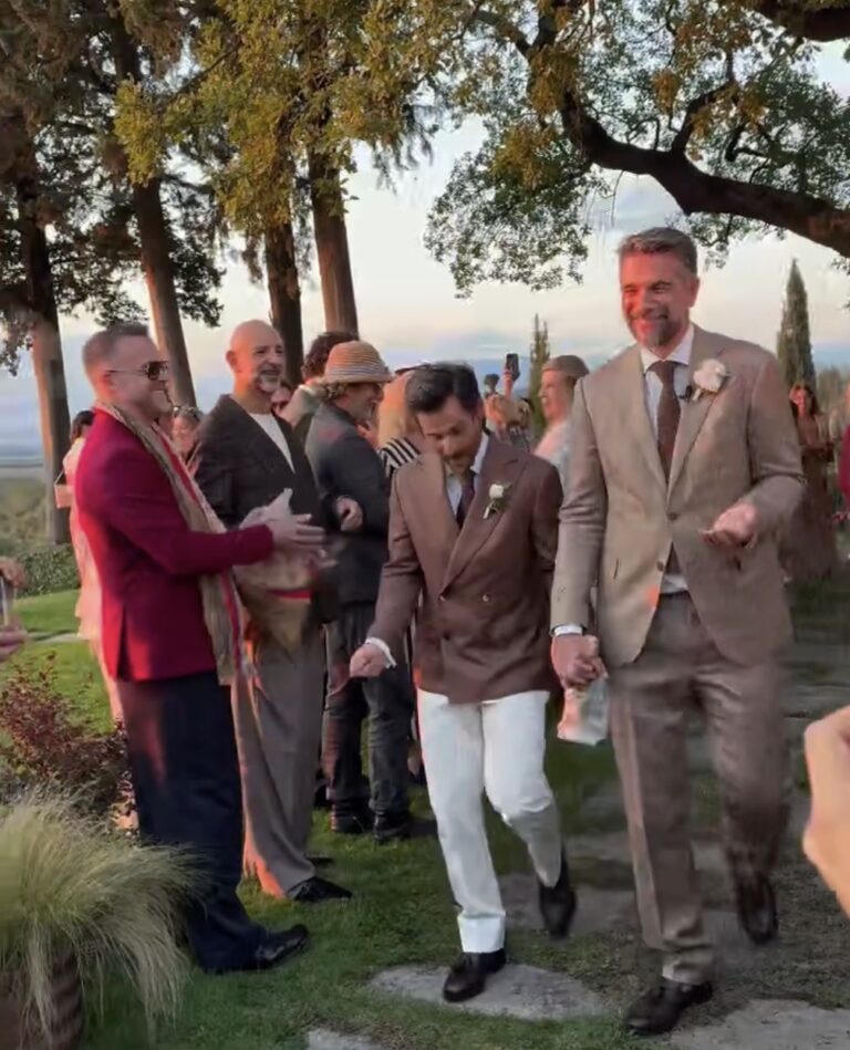 L’attore Luca Calvani ha sposato il compagno Alessandro: location e ...