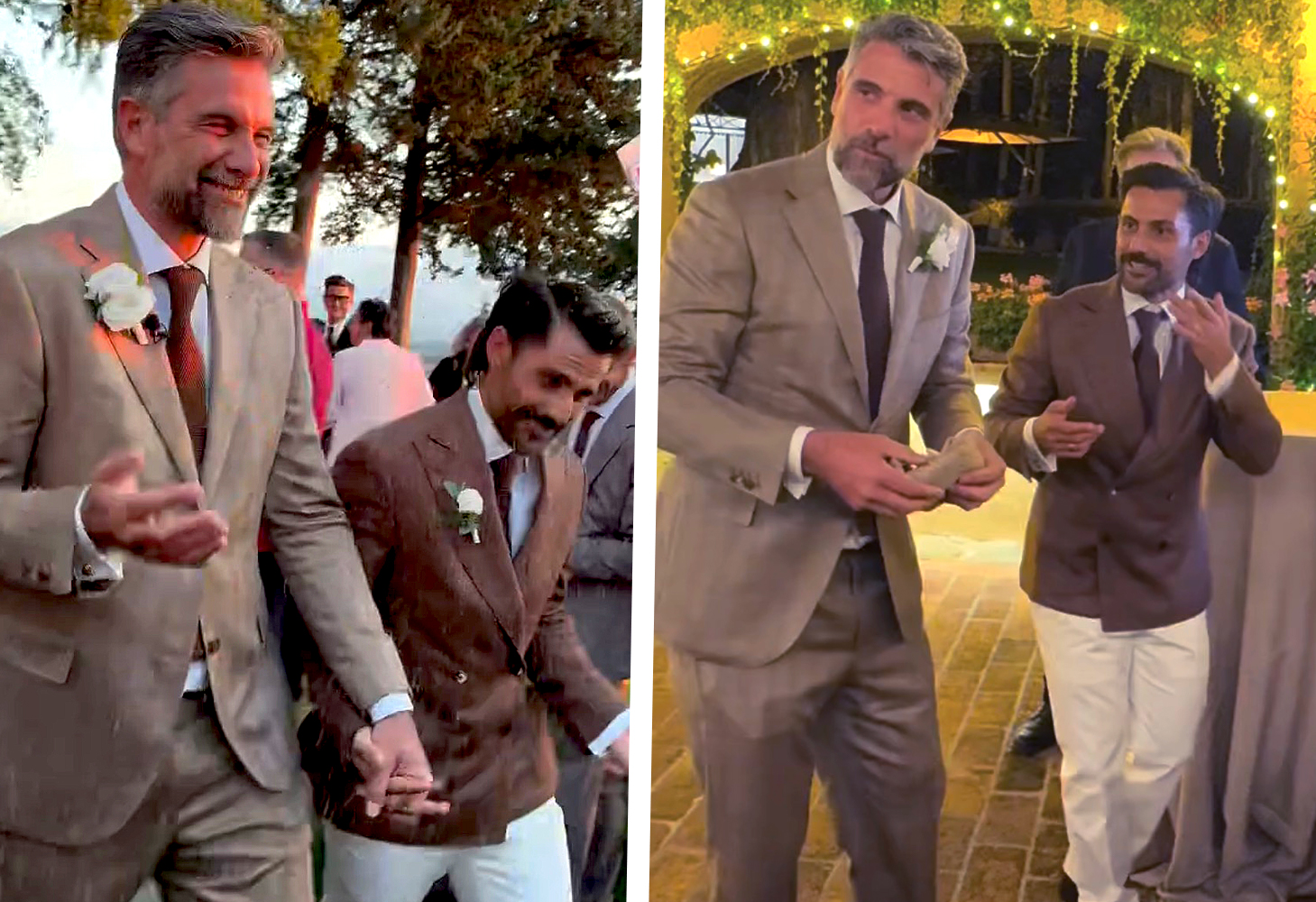 L’attore Luca Calvani ha sposato il compagno Alessandro: location e ...