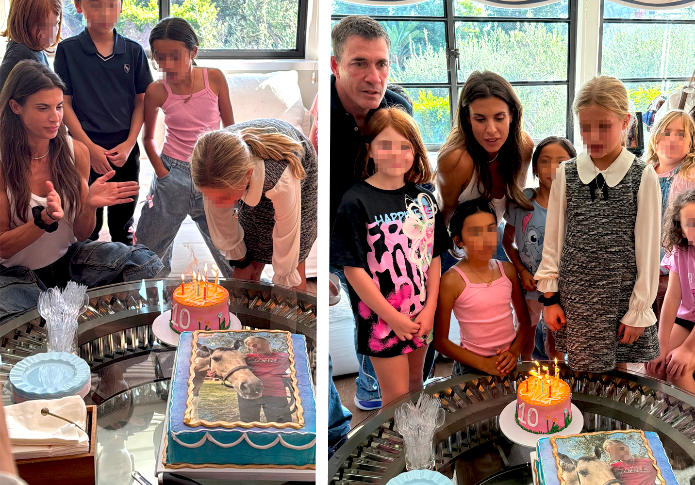 Elisabetta Canalis di nuovo con l’ex marito Brian per i 10 anni della ...