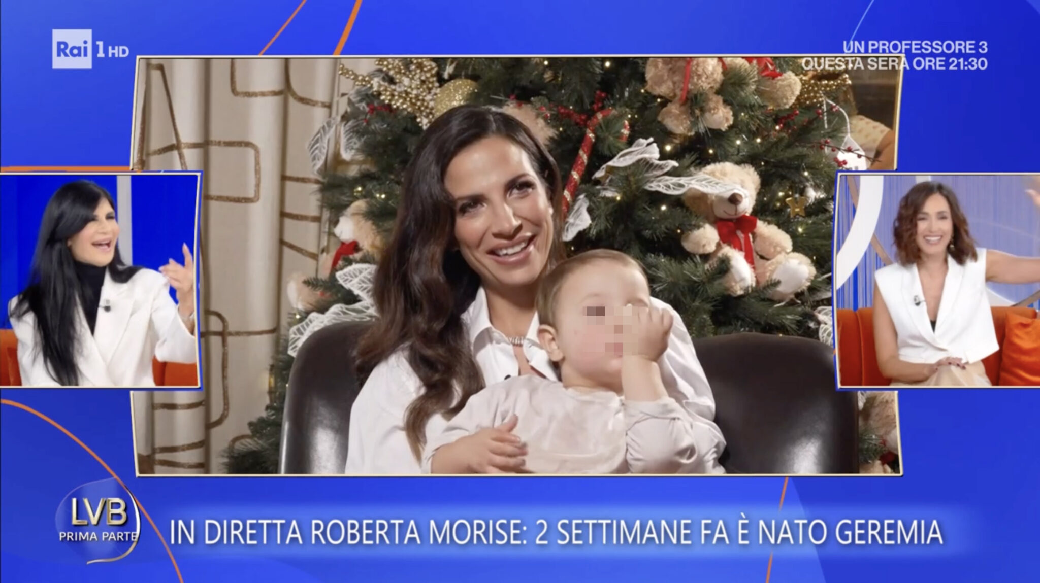 Roberta Morise torna in tv in splendida forma dopo aver partorito due ...