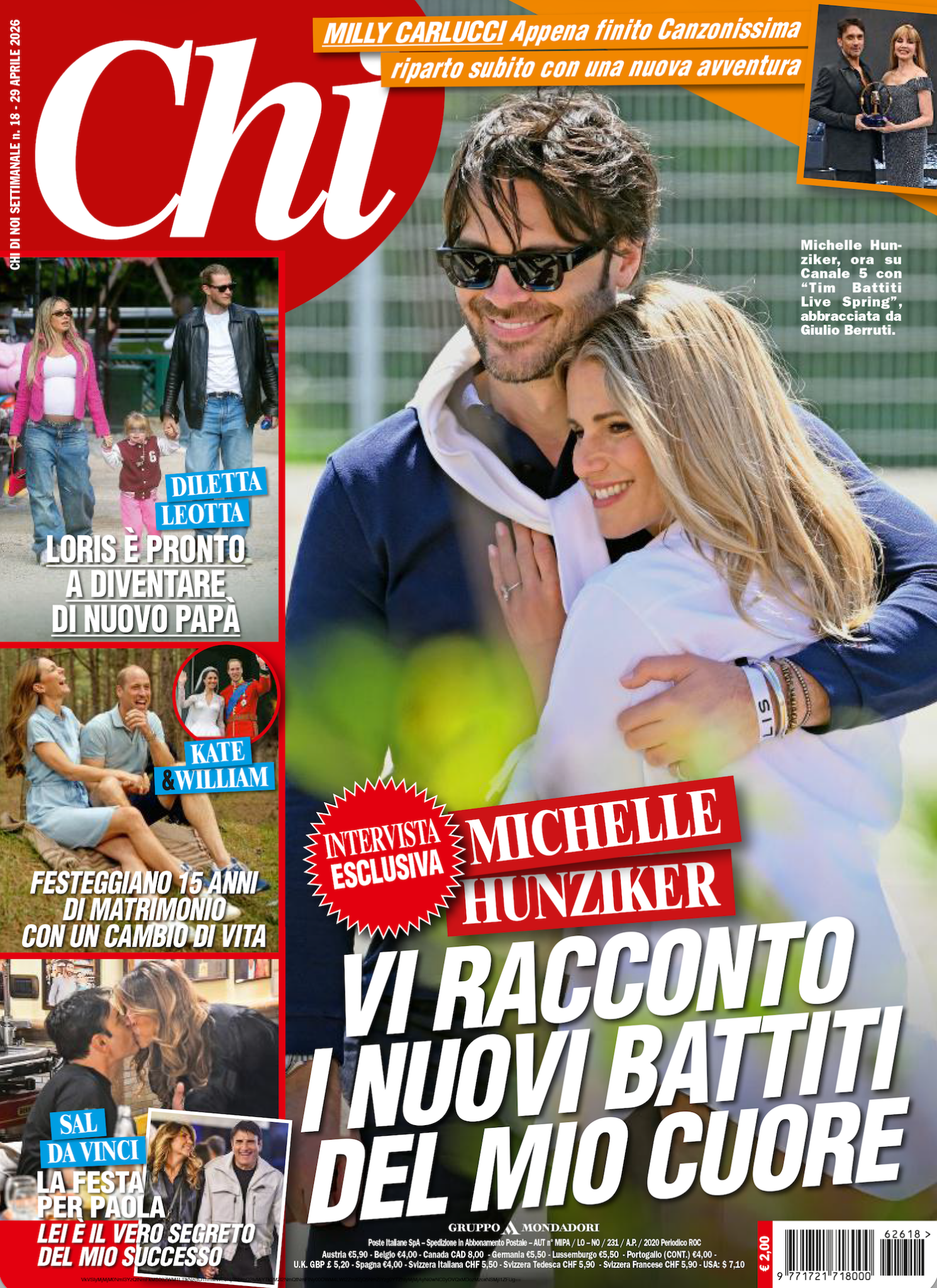 ''Credo nella condivisione e nell’amore'': Michelle Hunziker sempre più ...