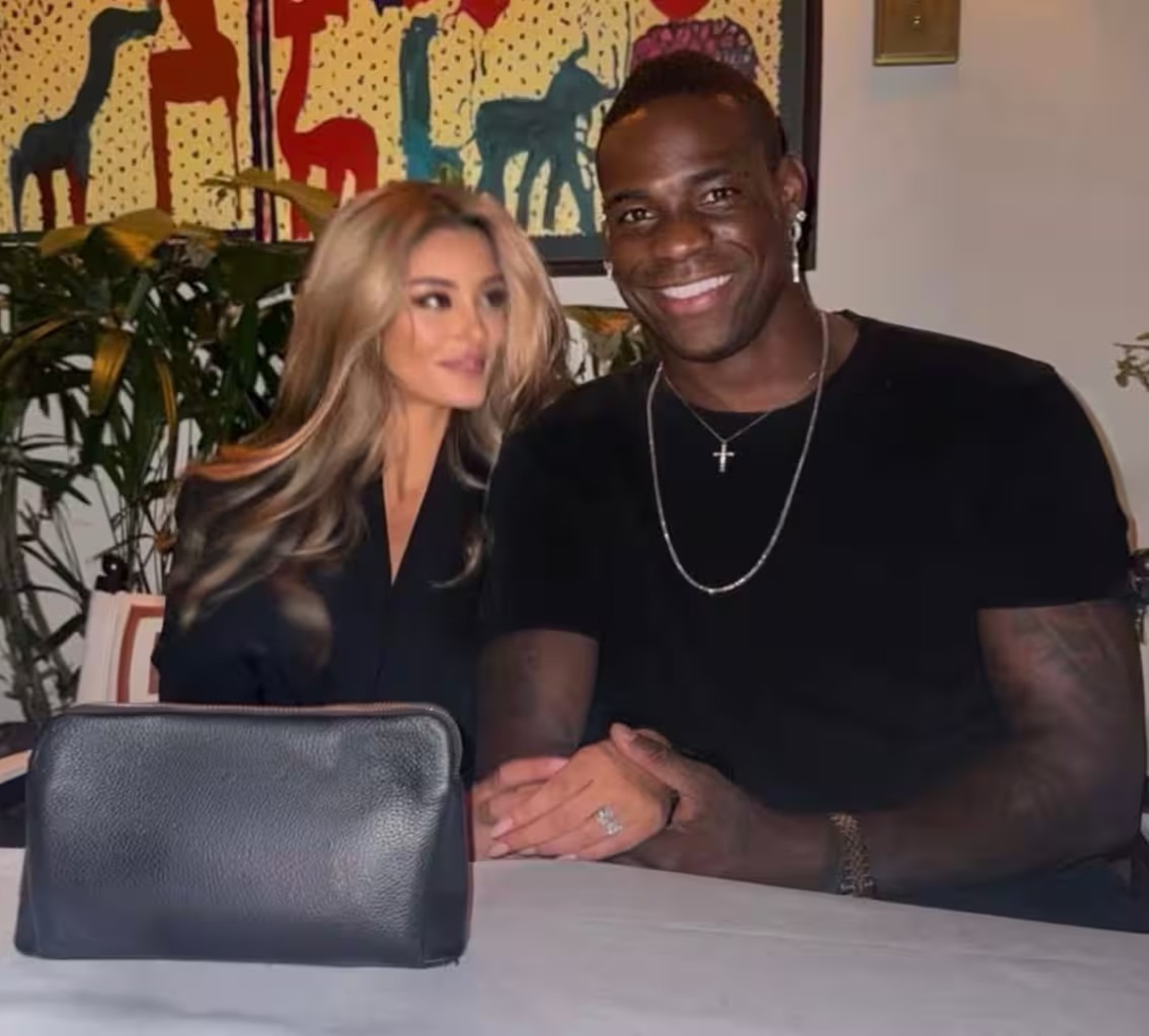 Mario Balotelli esce allo scoperto con la nuova fidanzata Angelica ...